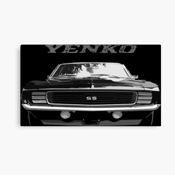 "Yenko Camaro" Canvas Print by FromThe8Tees | Redbubble