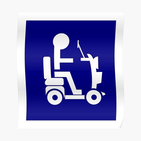 Mobility Scooter Posters | Redbubble