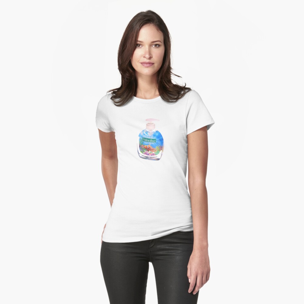 "Palmolive Aquarium" Sticker for Sale by FarahSara | Redbubble