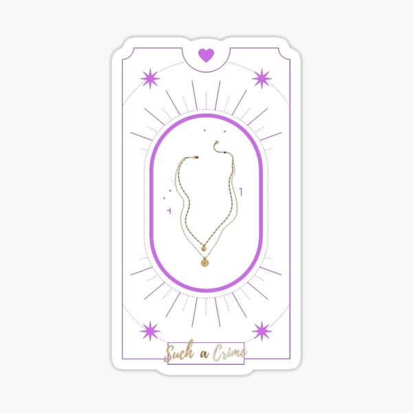 Pegatina «Logotipo de Such a Crime - transparente» de asteraod | Redbubble
