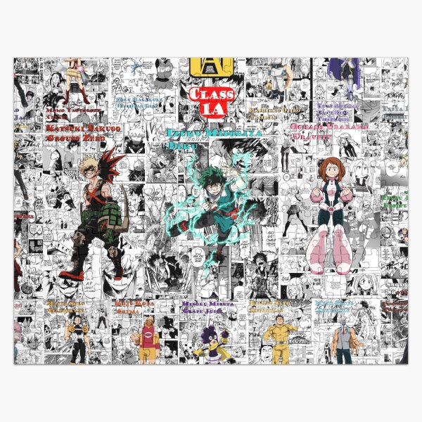 "My Hero Academia Class 1A Poster" Jigsaw Puzzle by wononetoo13 | Redbubble