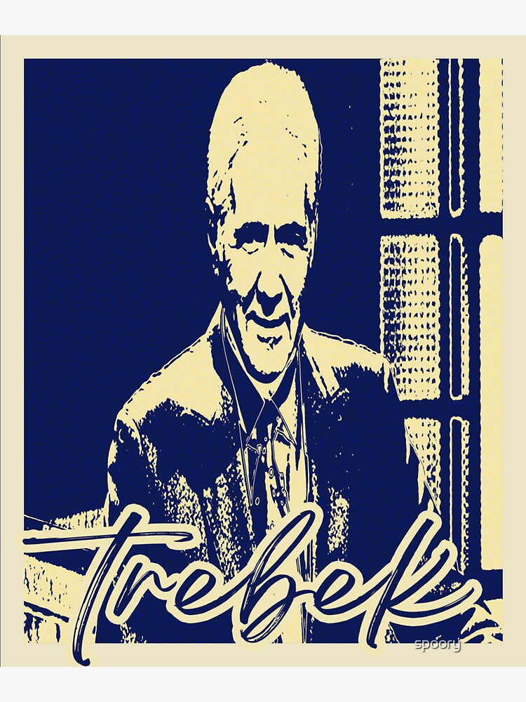 "RIP ALEX TREBEK game show host" Sticker for Sale by spoory | Redbubble