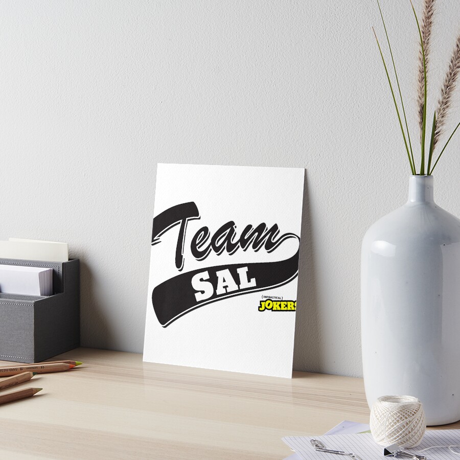 "Throwback Team "Sal" " Art Board Print by OmmarKhine | Redbubble