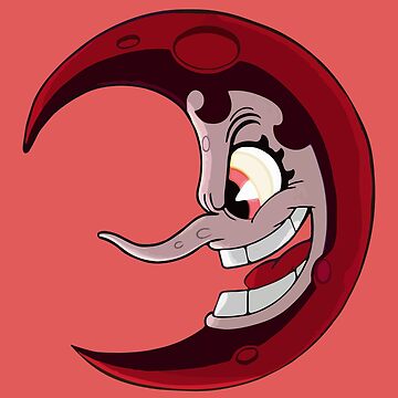 "Moon boss cuphead" Art Print for Sale by Catharthic | Redbubble