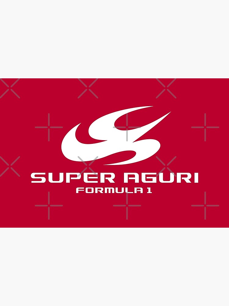 "Super Aguri Formula 1 Team logo - white print" Poster for Sale by ...