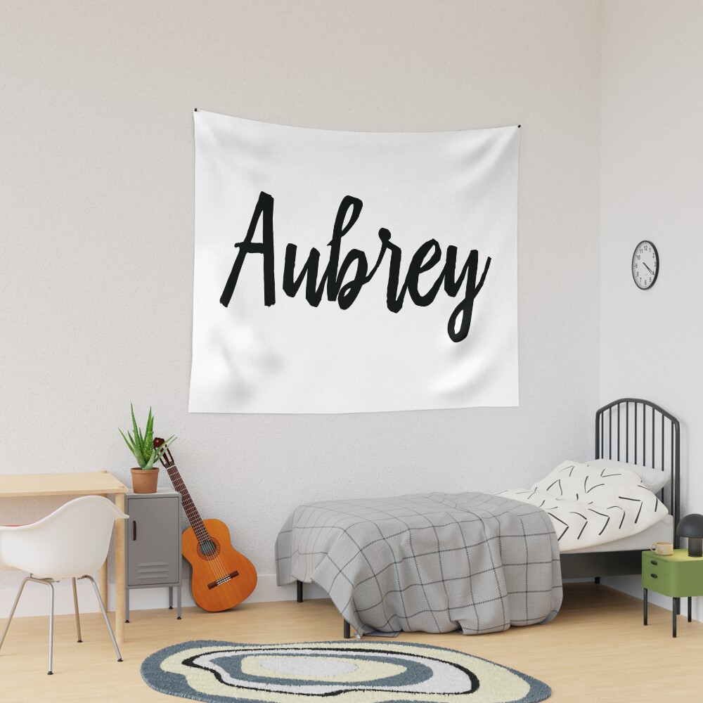 "Aubrey Script Name" Poster for Sale by ProjectX23 | Redbubble