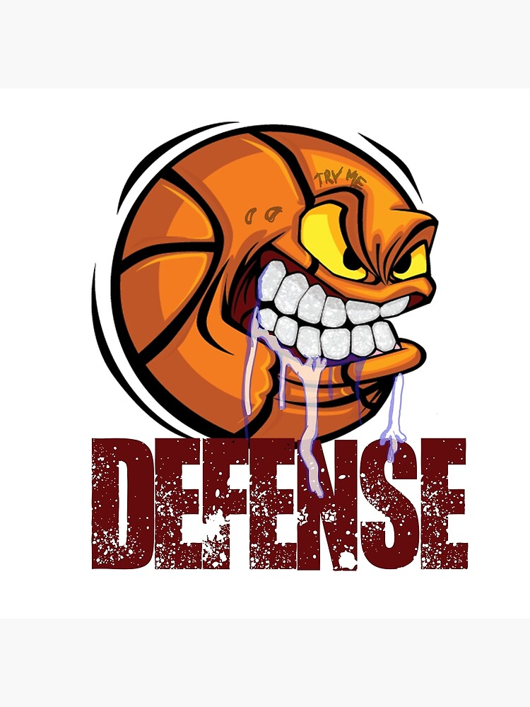 "Basketball Defense" Poster for Sale by ArtisticPlace | Redbubble