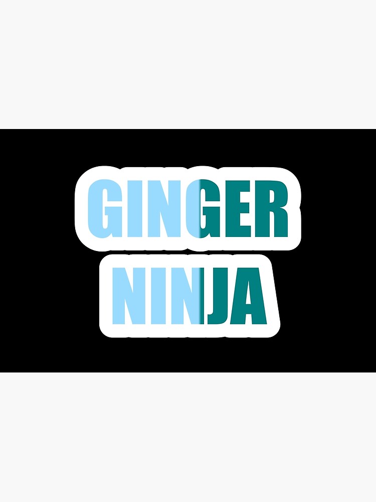 "Ginger Ninja" Poster by BoomBlaster | Redbubble