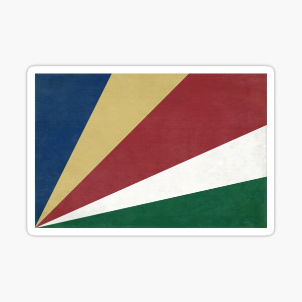 "Seychelles Flag" Sticker for Sale by LMontgomery | Redbubble