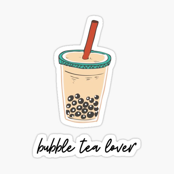 "Bubble Tea / Boba" Sticker for Sale by myreyeess | Redbubble