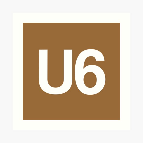 U6 Art Prints | Redbubble