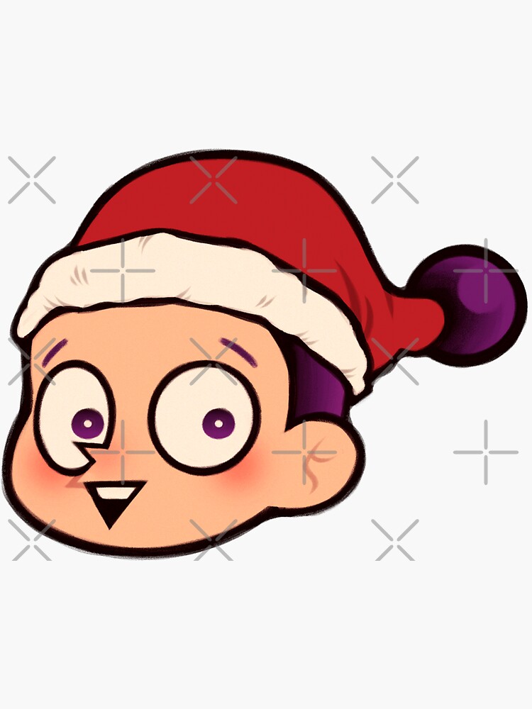 "CHRISTMAS MINETA" Sticker by drinasketches | Redbubble