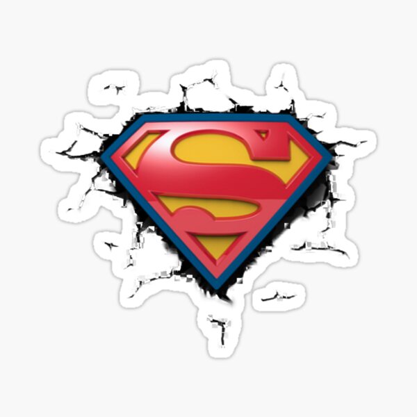 " super hero logo" Sticker for Sale by 42youbest | Redbubble