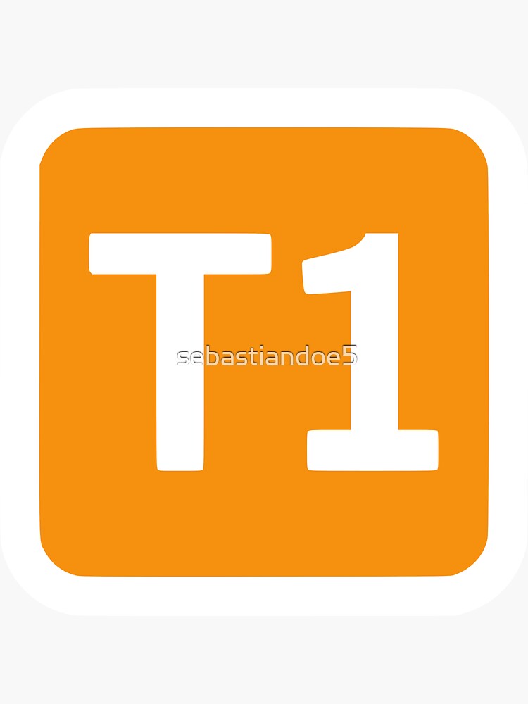 "Sydney Metro Trains Line 1 Logo" Sticker by sebastiandoe5 | Redbubble