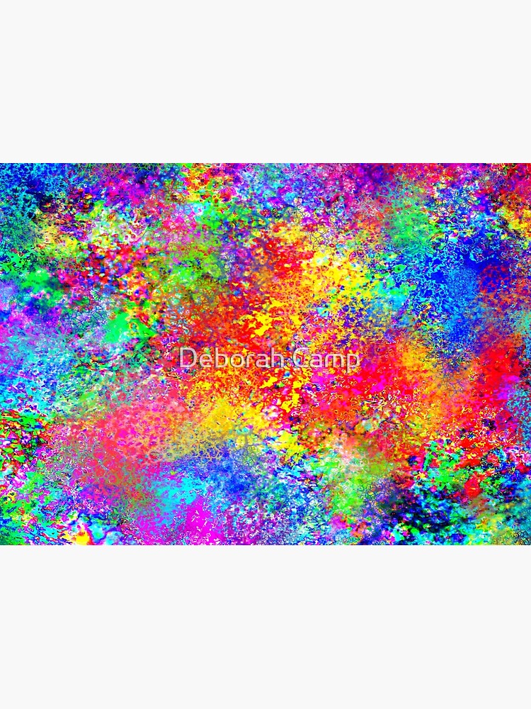 "Psychedelic Blacklight Splatter " Poster by DeborahCamp | Redbubble