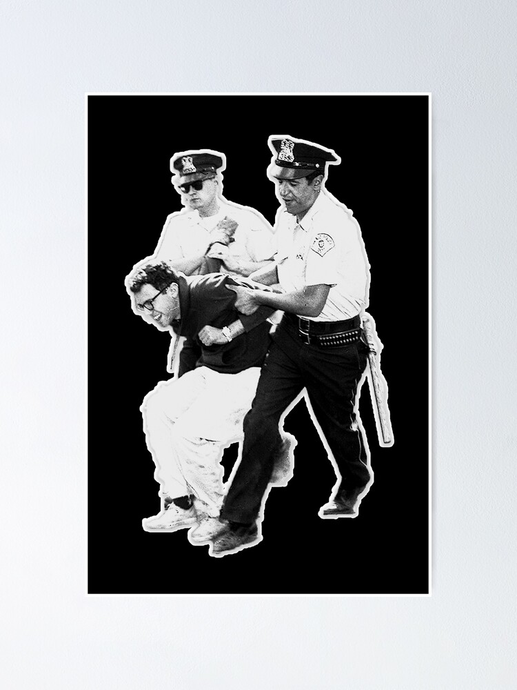 "Bernie Arrested with outline" Poster for Sale by Thelittlelord | Redbubble