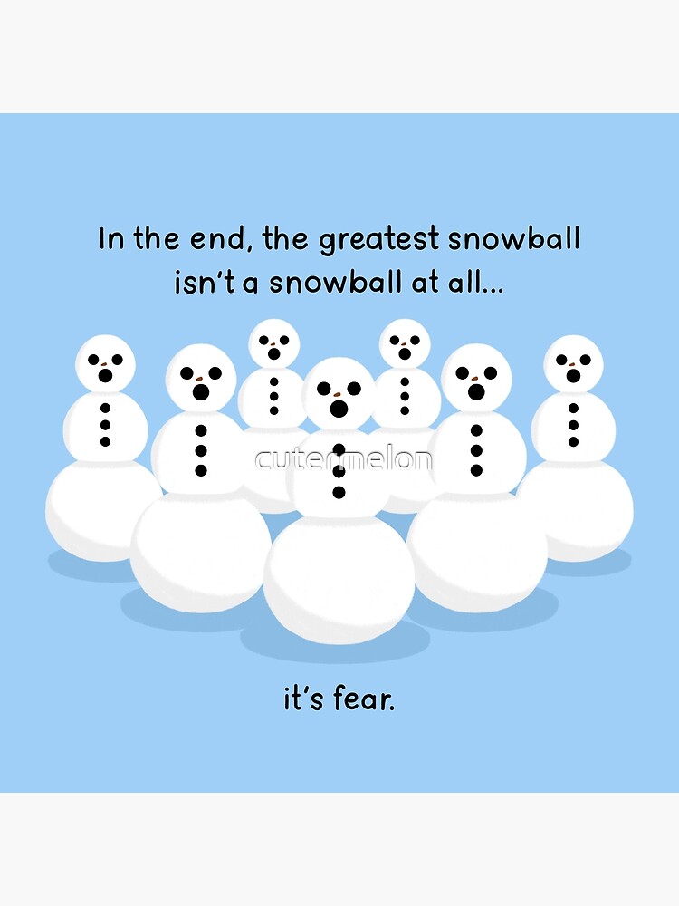 "The Office Snowman" Poster for Sale by cutermelon | Redbubble