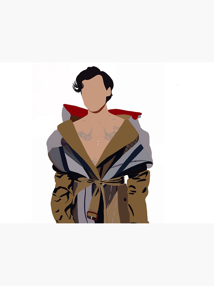 "Harry Styles Vogue Magazine " Sticker by Mnvlnt | Redbubble