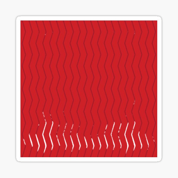 "zigzag lines" Sticker by Hasan-01 | Redbubble