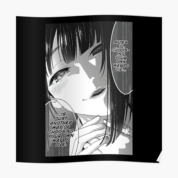 "Kake gu rui Jabami Yumeko Kake gu rui -" Poster for Sale by ...