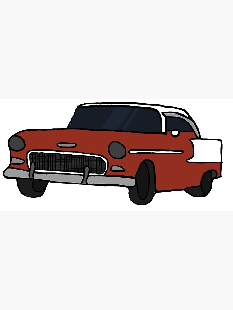 "80s car" Sticker for Sale by airplaneco | Redbubble