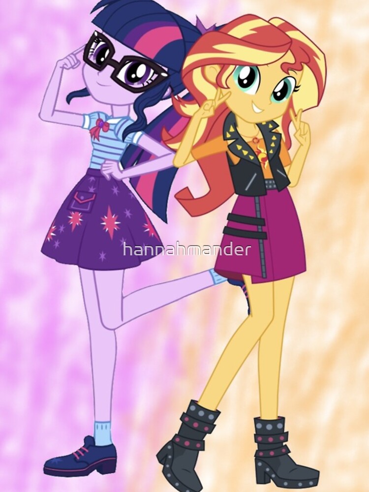 Mlp Sunset Shimmer And Twilight Sparkle Favorite Unicorns From My