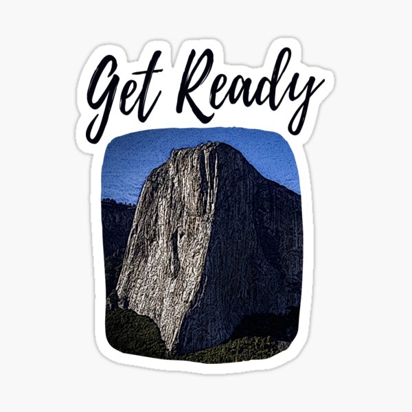 "El Capitan - Get ready" Sticker by Alangoth | Redbubble