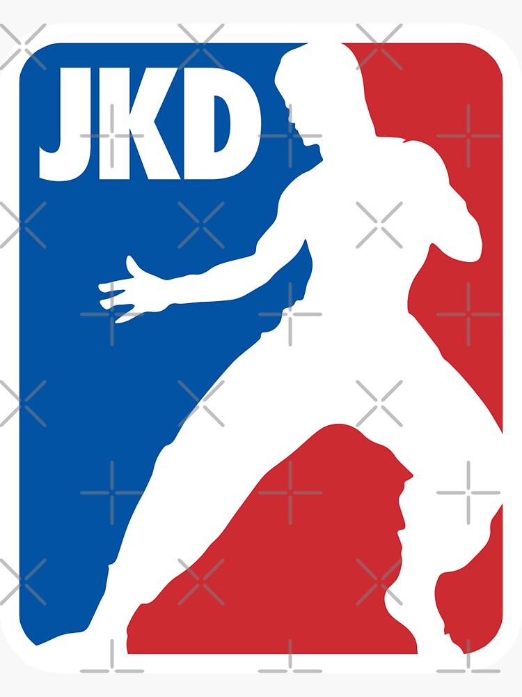 "JKD" Sticker for Sale by MMA-Tees | Redbubble