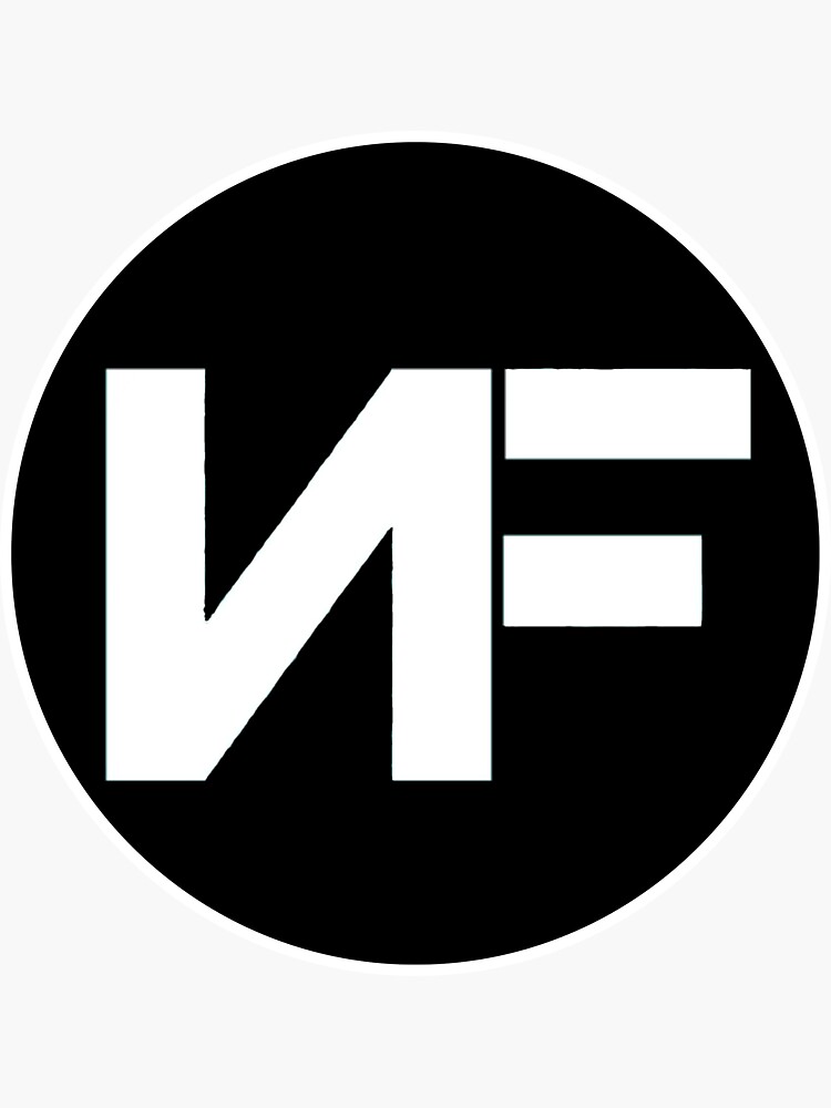 "NF Real Music" Sticker for Sale by Zoe Onstot | Redbubble