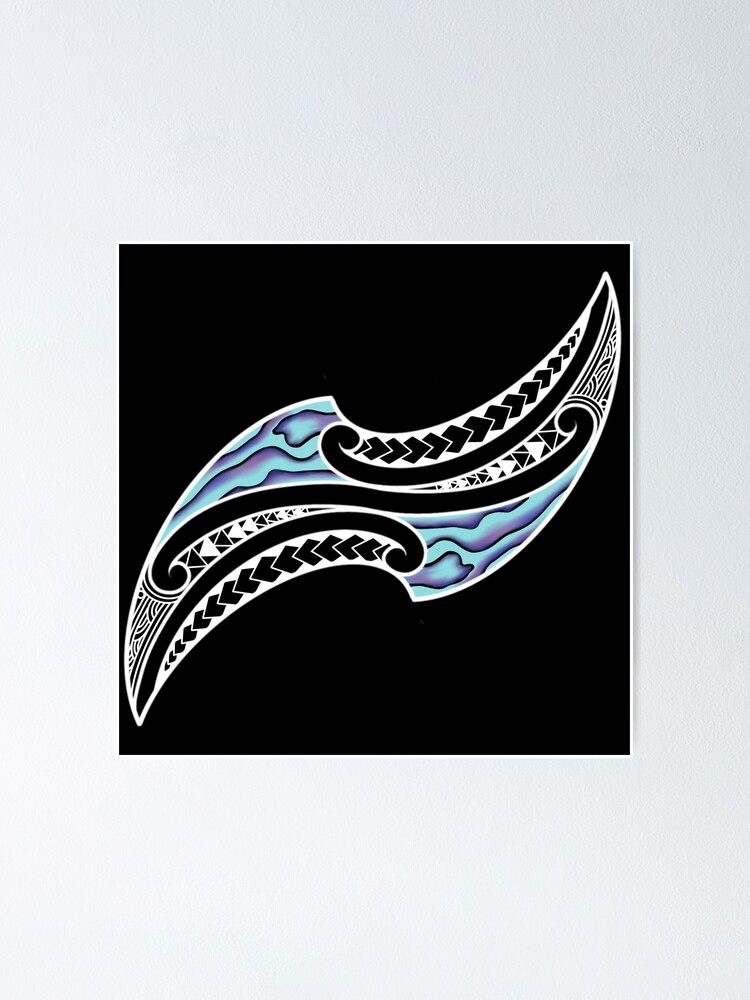 "Paua" Poster by PieceOfHome | Redbubble
