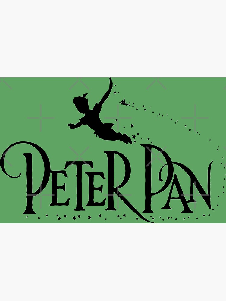 "peter pan logo" Poster by Leyzel | Redbubble