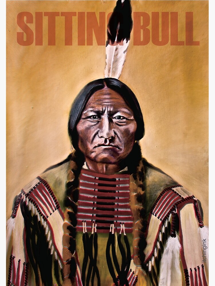 "Native American Chief" Poster for Sale by itchingink | Redbubble
