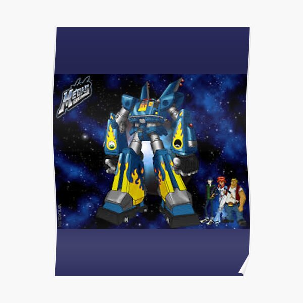 Megas Xlr Wall Art | Redbubble