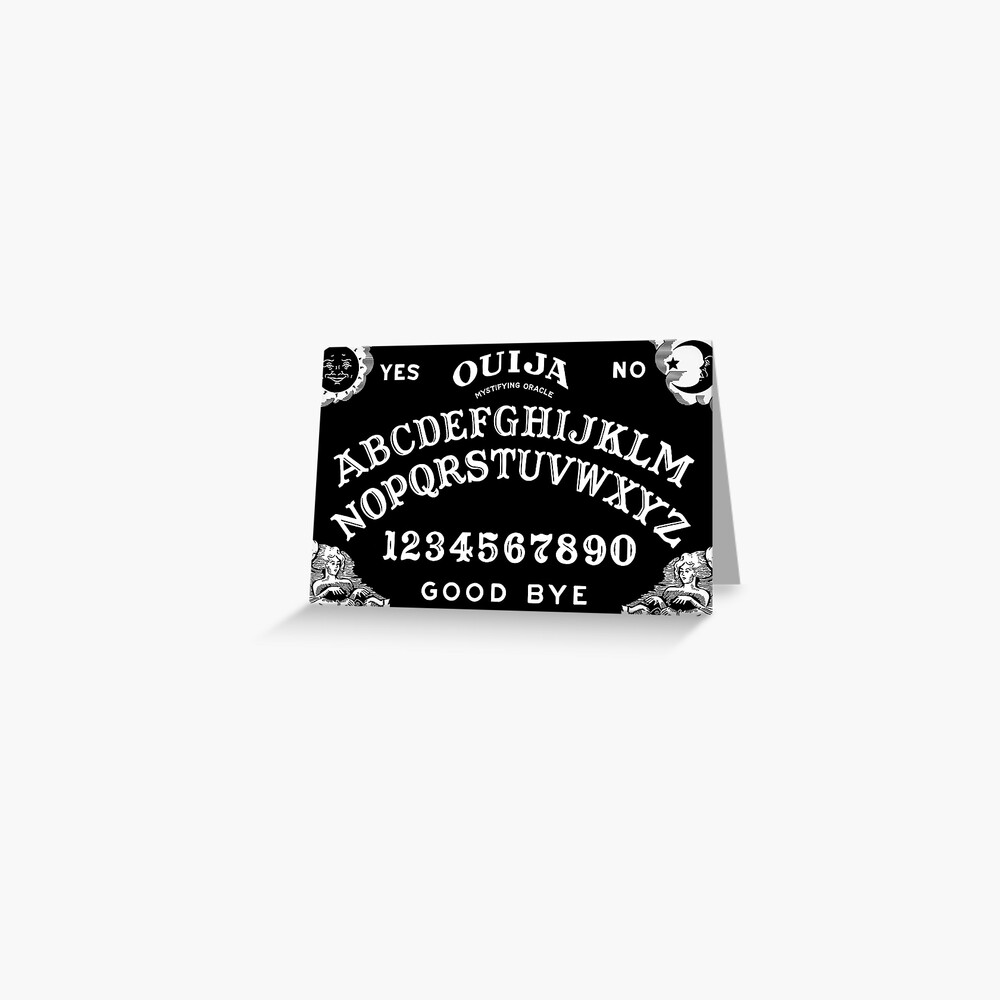 "Ouija Board" Sticker for Sale by Elizabethnekro | Redbubble