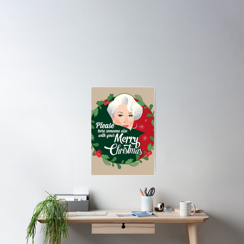 "Miranda Christmas" Poster by AleMogolloArt | Redbubble