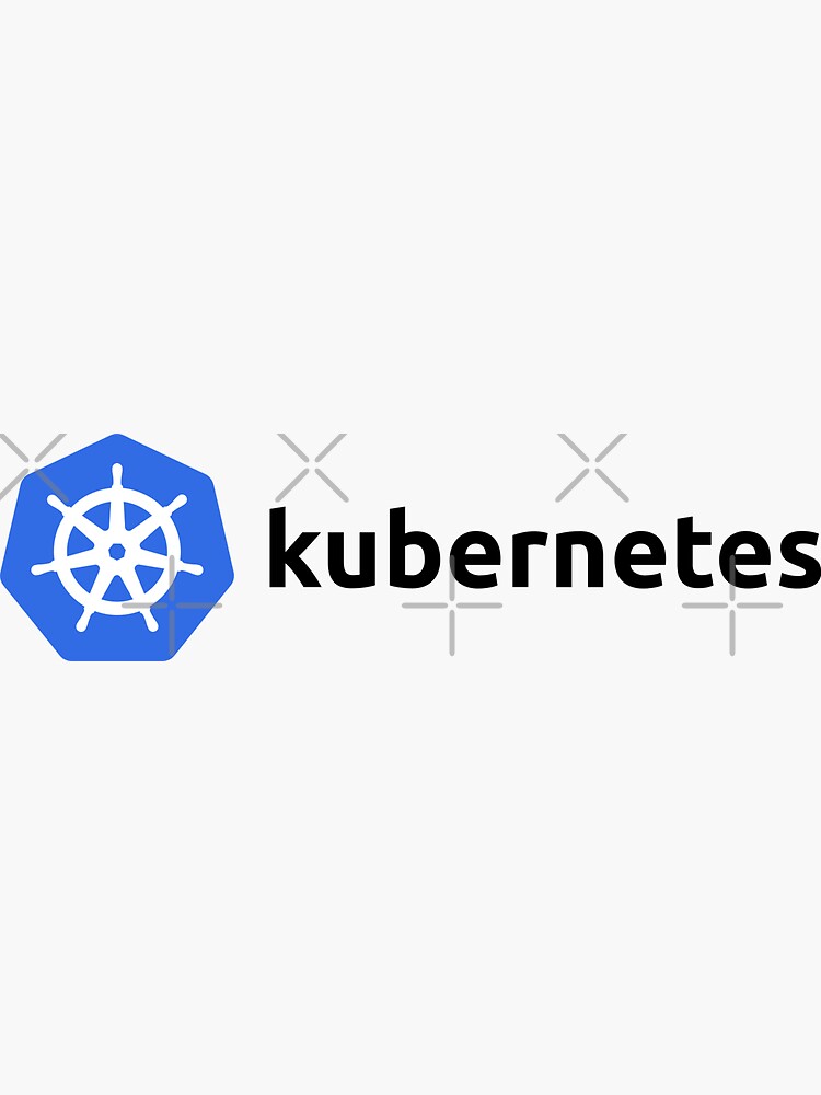 "Kubernetes Logo" Sticker for Sale by brokenkneestees | Redbubble