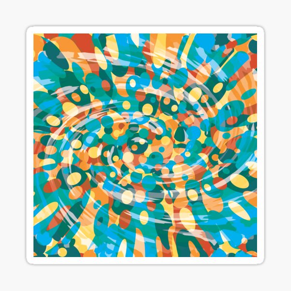 "Orb Swirl 6" Sticker for Sale by Bellewood222 | Redbubble
