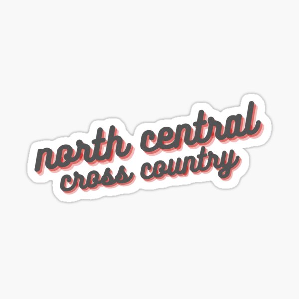 "NCC XC" Sticker for Sale by kbonney | Redbubble