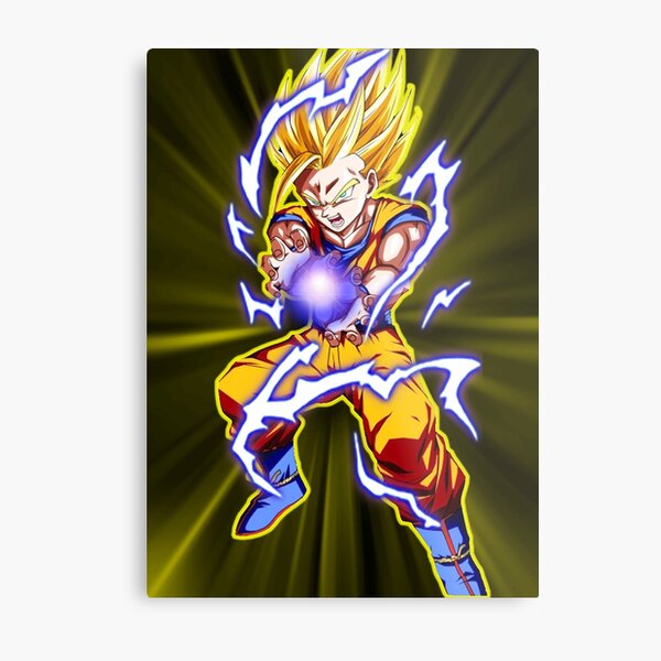 Gohan Ssj2 Metal Prints | Redbubble