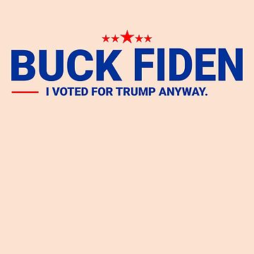 "BUCK FIDEN" Sticker for Sale by 96design | Redbubble
