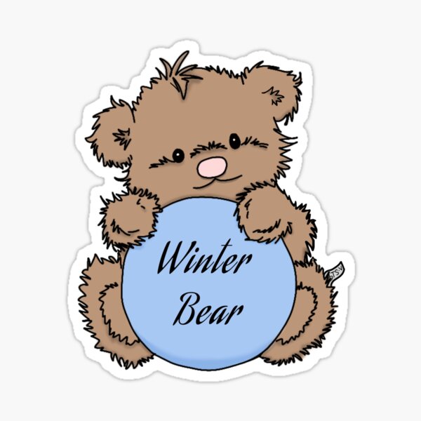 "BTS V | Winter Bear" Sticker by Drakon | Redbubble