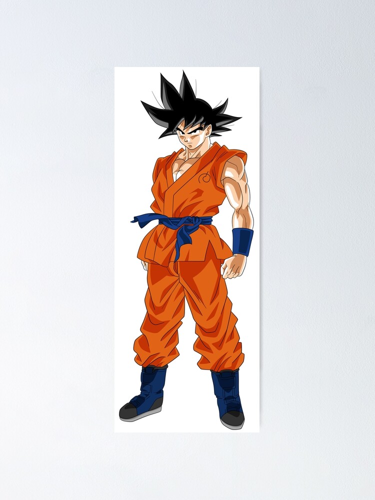 "Goku sticker" Poster for Sale by Amxnullah | Redbubble
