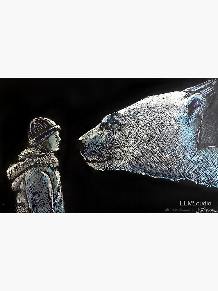 "Iorek and Lyra 2" Art Print by ELMStudio | Redbubble