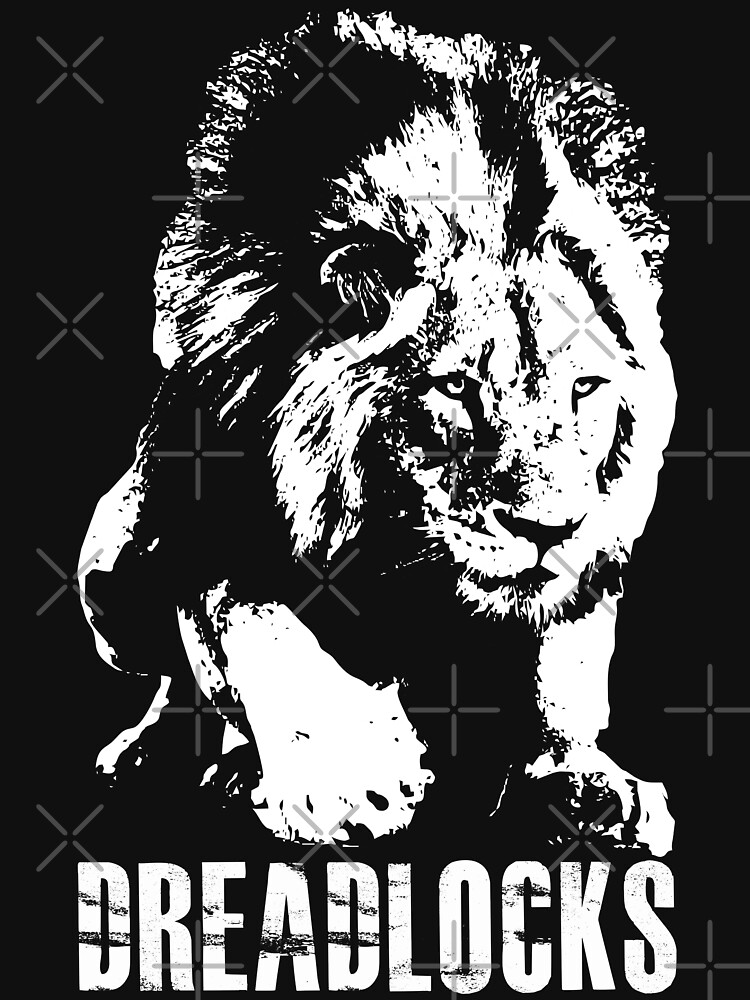 "Dreadlocks Mapogo Lion Of Sabi Sands" T-shirt for Sale by ...