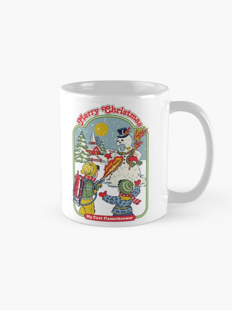 "My First Flamethrower" Coffee Mug for Sale by stevenrhodes | Redbubble