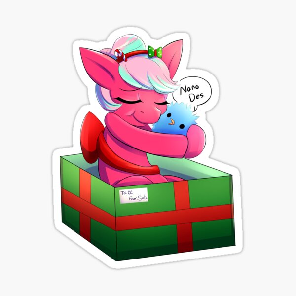 "CC and Nano Des Present" Sticker by MLPcandy | Redbubble