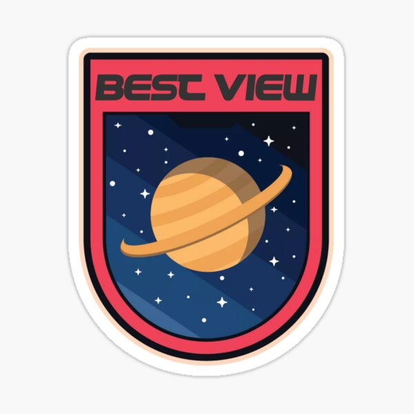 "best view" Sticker for Sale by Bizarro23 | Redbubble
