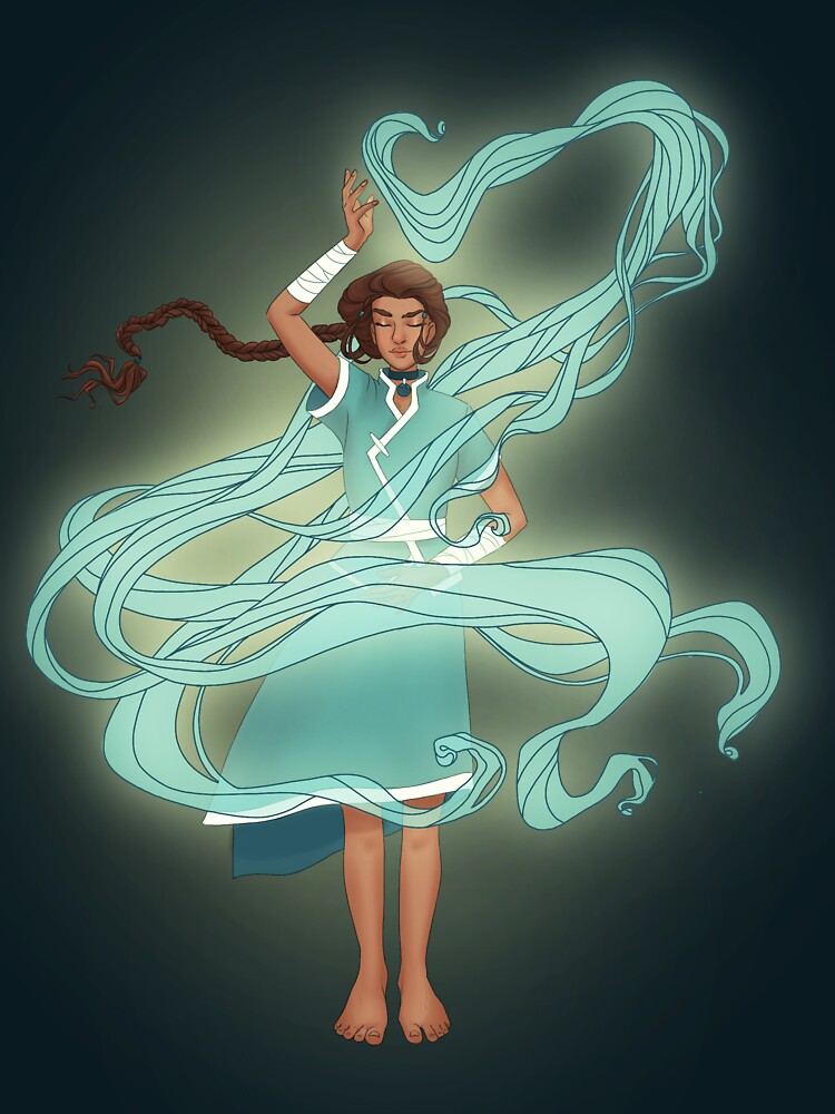 "Katara " Sticker for Sale by laurenanalepa | Redbubble