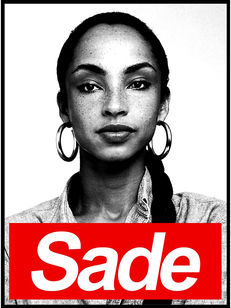 "Sade" Sticker for Sale by qilxifeta | Redbubble