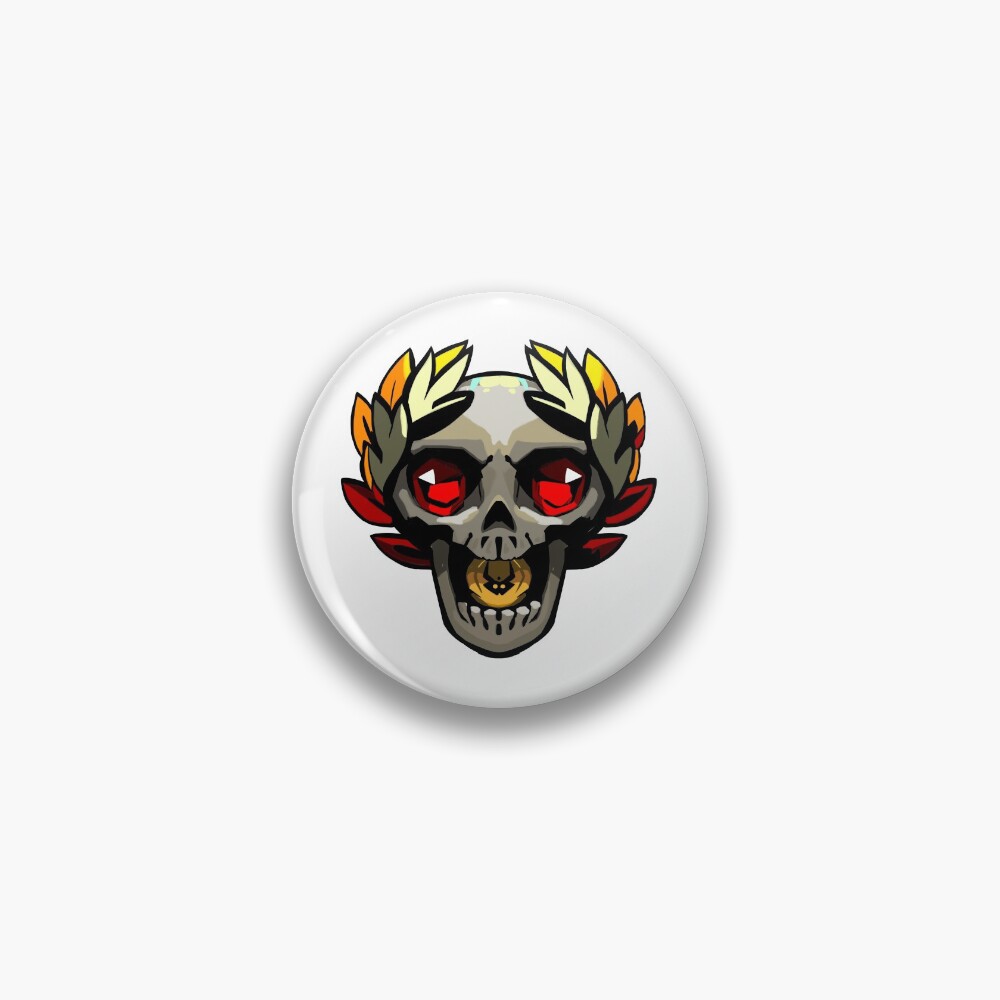 "Hades Game Skull" Pin for Sale by pakizern | Redbubble
